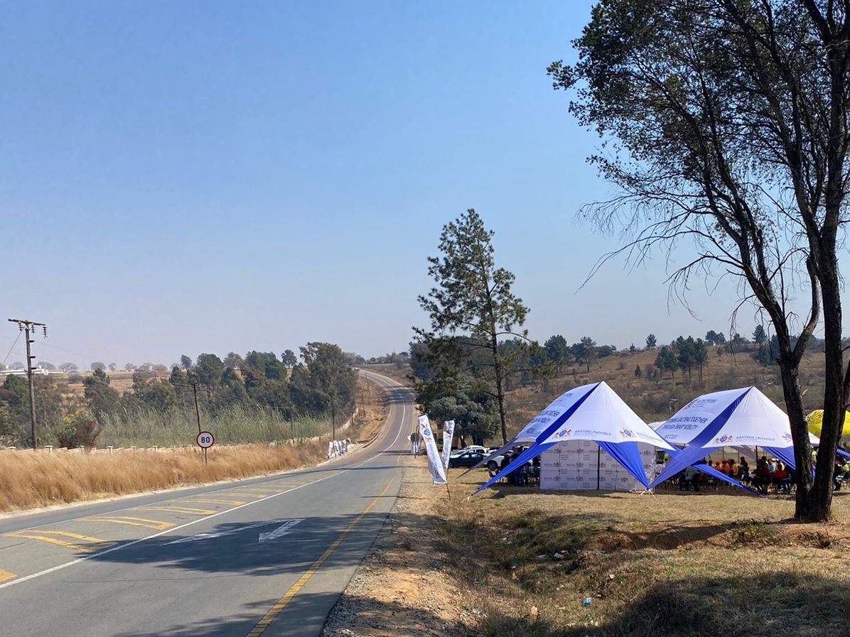 Gauteng Premier David Makhura, MEC Mamabolo Open Revamped R114 - The ...