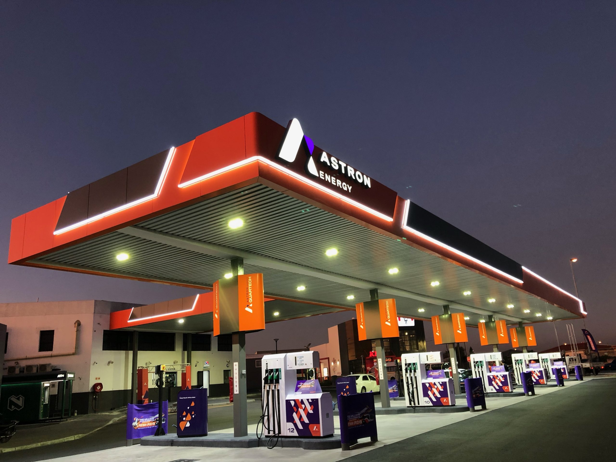 Milestone: Astron Energy Unveils New-Look Service Stations - The Bulrushes