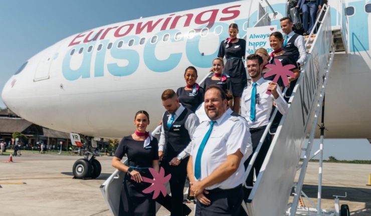 Eurowings Maiden Flight Lands At Kruger Mpumlanga International Airport ...