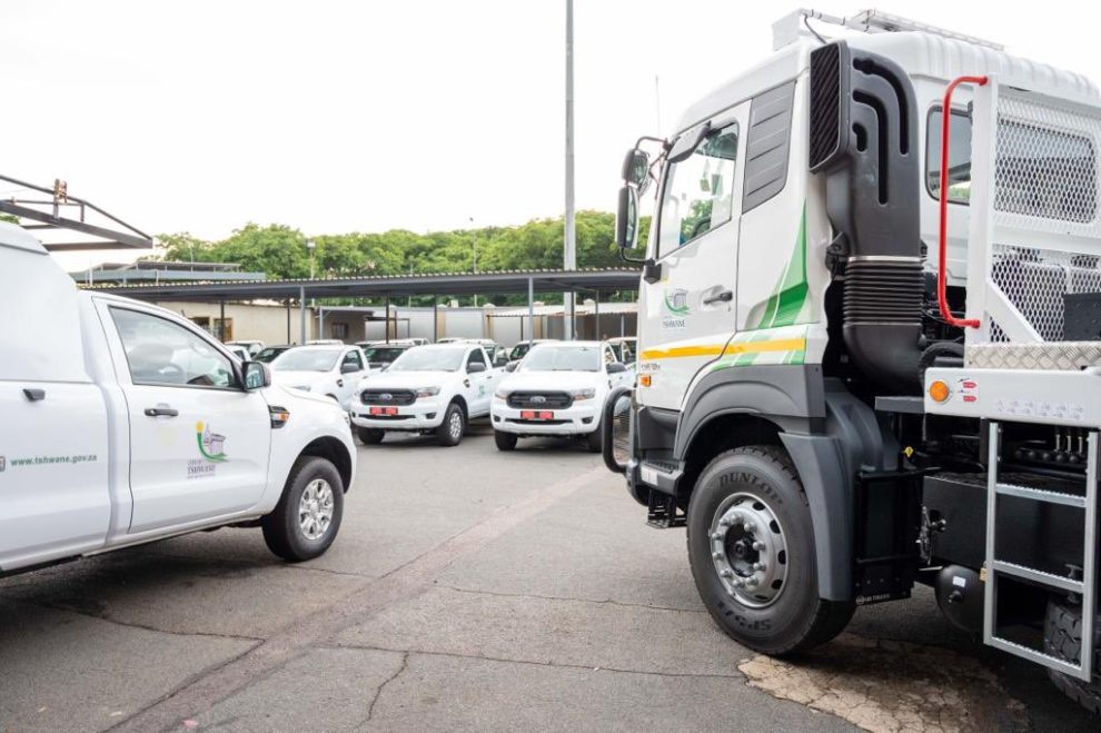 City Of Tshwane Unveils Fleet Of Over 230 New Vehicles - The Bulrushes