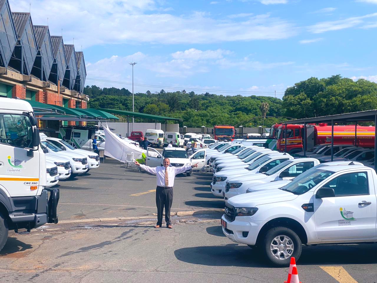 City Of Tshwane Unveils Fleet Of Over 230 New Vehicles - The Bulrushes