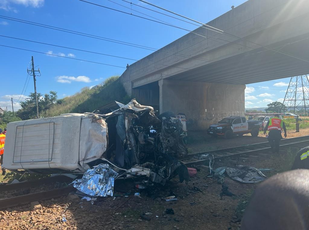 Person Dies After Van Crashes Over Bridge, Lands On Railway Tracks ...