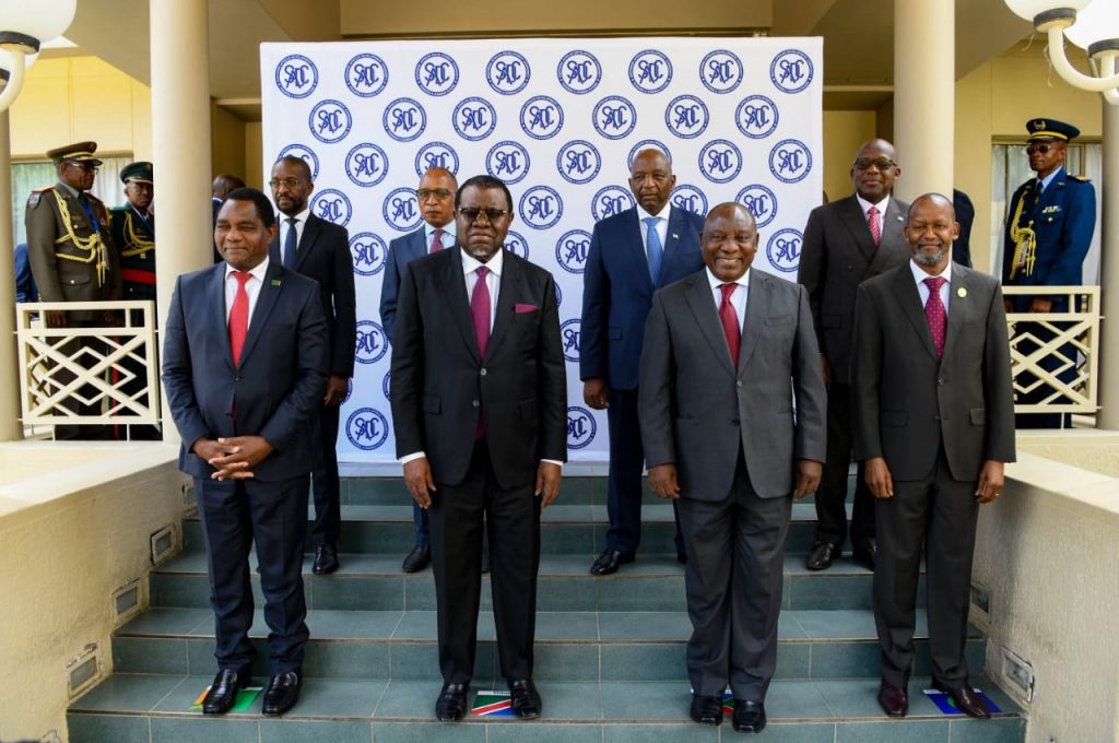 SA President Ramaphosa Arrives In Windhoek For SADC Troika Summit - The ...