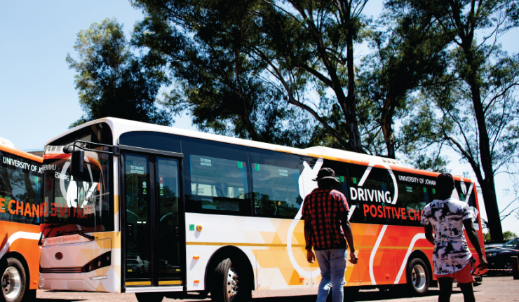 UJ Unveils Electric Buses - A First For A South African University ...