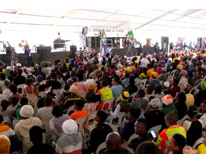 WATCH: South Africa's 29th Freedom Day Celebrations - The Bulrushes