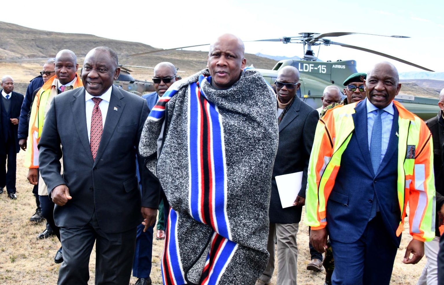 Lesotho Highlands Water Project Phase II: President Ramaphosa Breaks ...