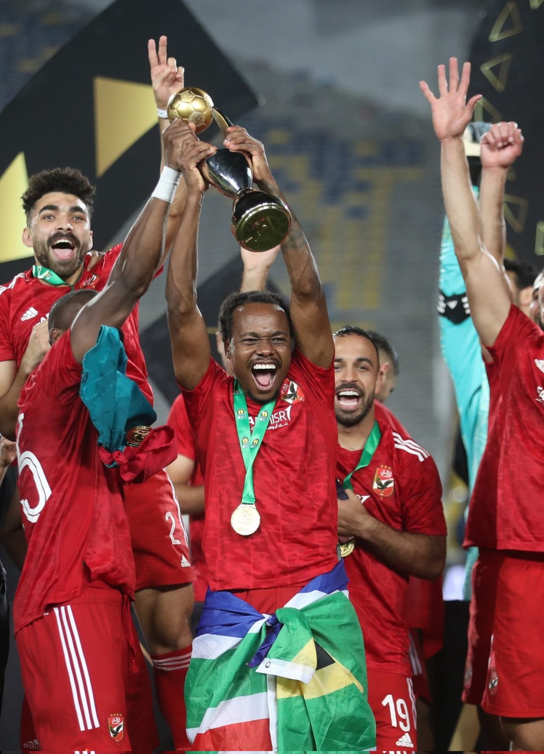 Percy Tau Wins Second CAF Champions League Title With Al Ahly - The ...