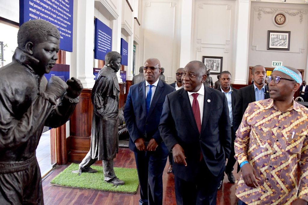 President Ramaphosa At Unveiling Of 2 Nelson Mandela Statues In Qunu ...