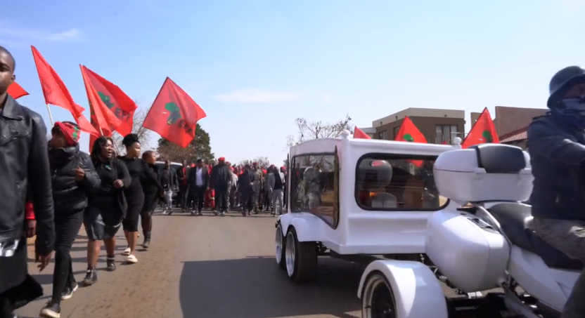 FNB Fatal Fall: EFF Fighter Mavothane Moses Mazamolela Laid To Rest ...