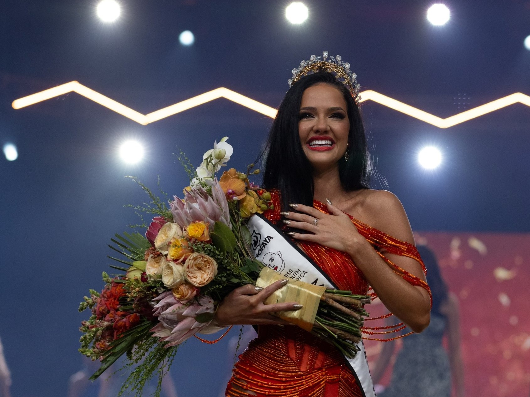 Natasha Joubert Crowned New Miss SA At Glittering Finals In Pretoria ...