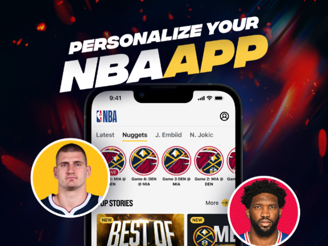 NBA App Launches All-New Personalisation Features - The Bulrushes