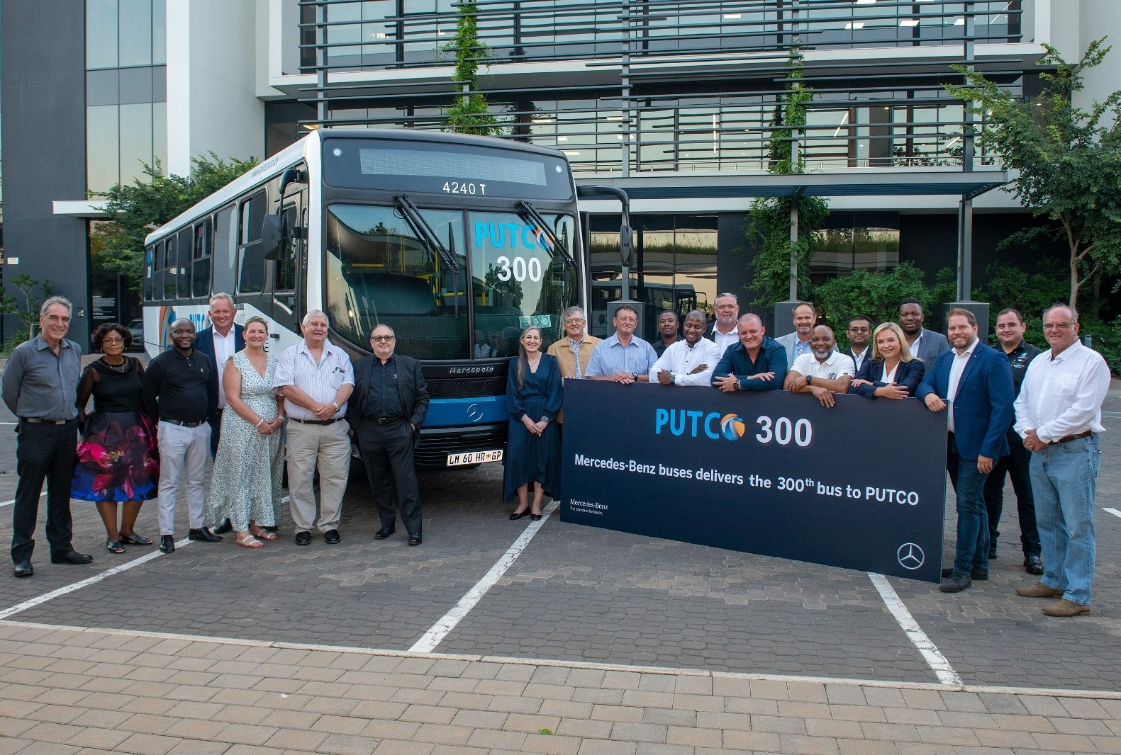 Boost For Public Transport: PUTCO Takes Delivery Of 300Th Mercedes-Benz ...