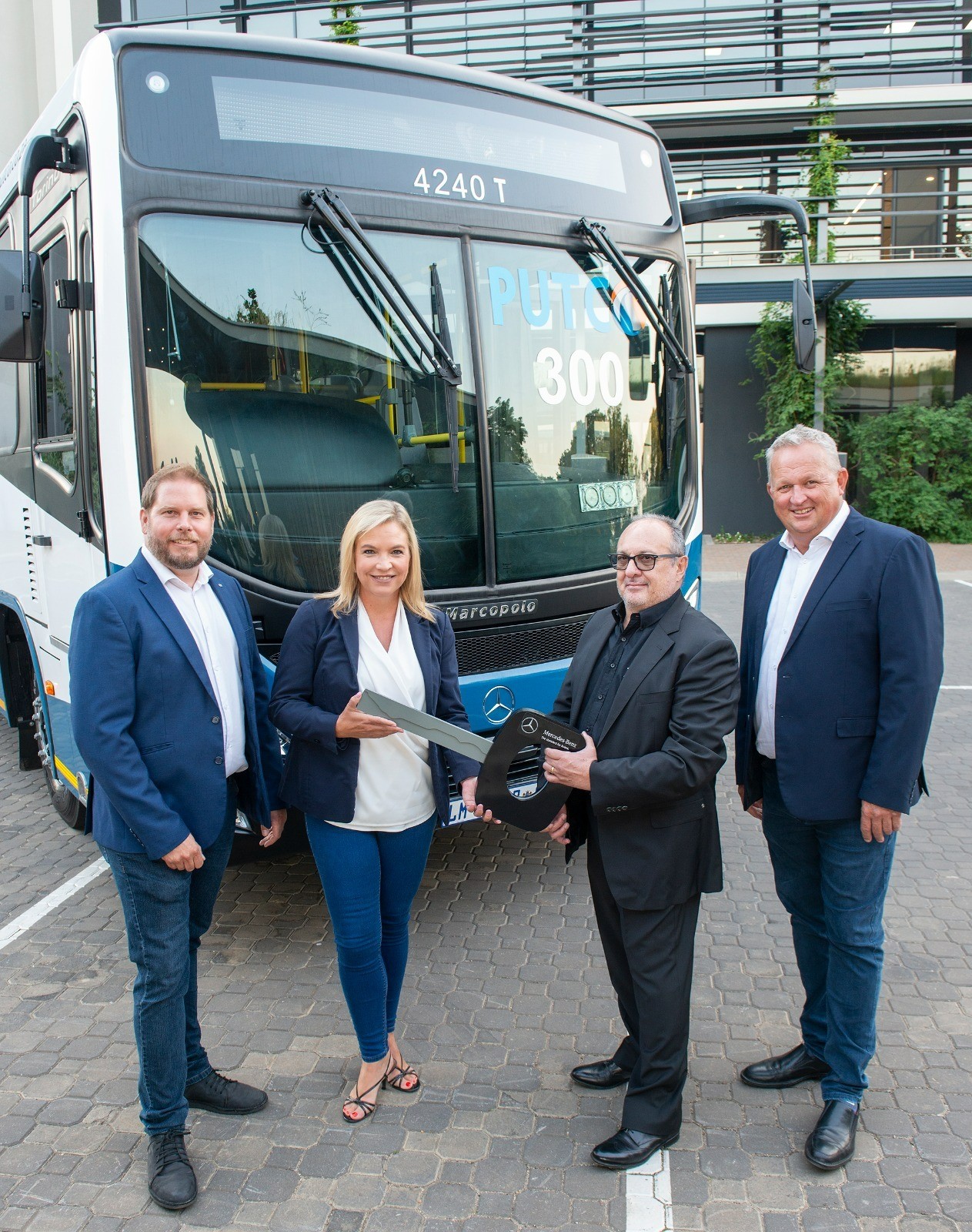 Boost For Public Transport: PUTCO Takes Delivery Of 300Th Mercedes-Benz ...