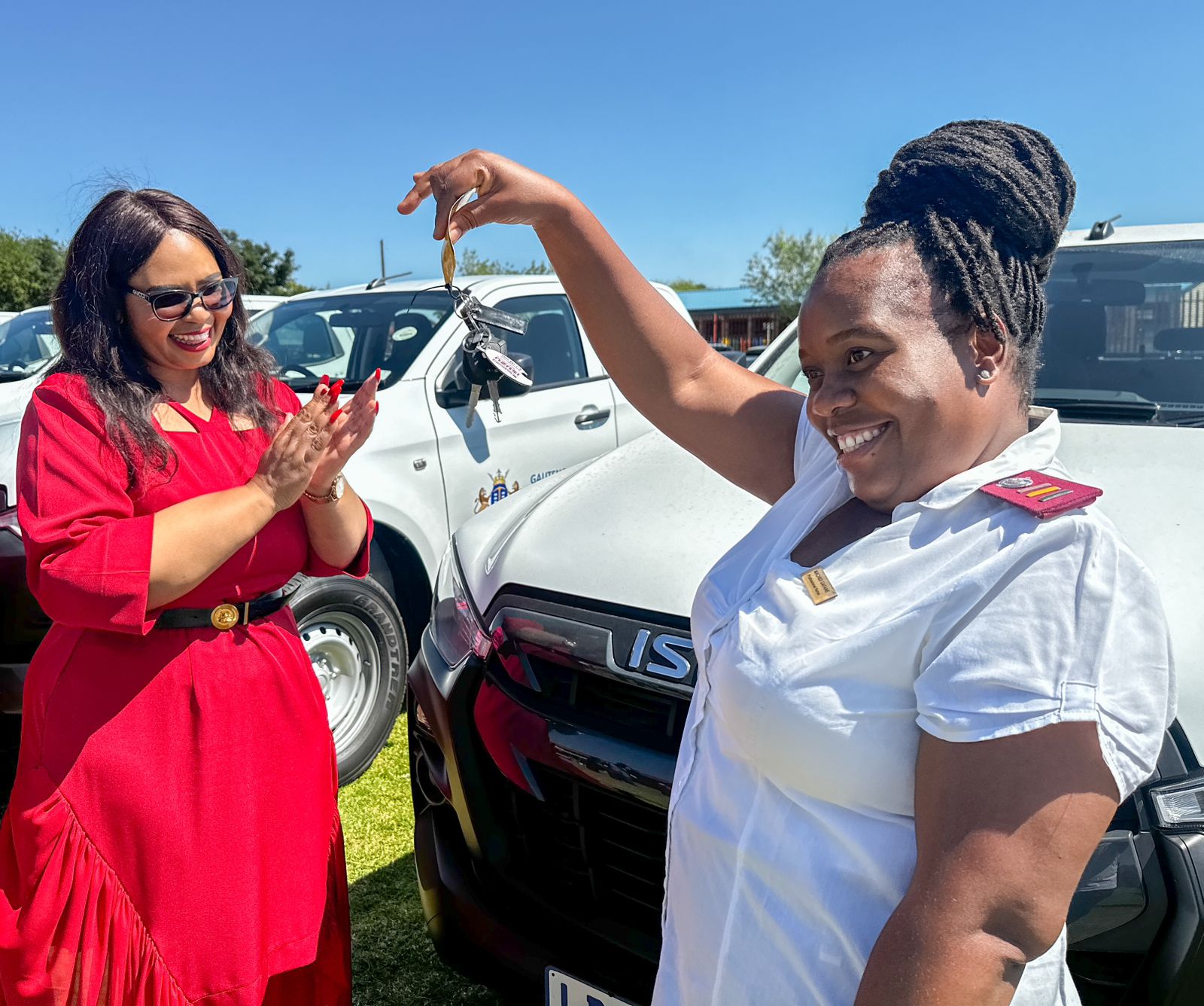 Gauteng Health MEC Nomantu Nkomo-Ralehoko Hands Over New Vehicles For ...