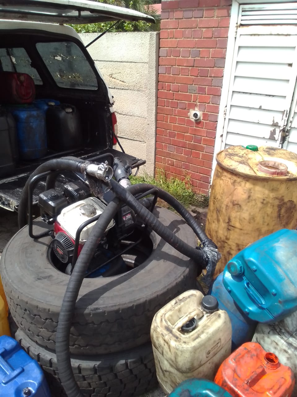 Three 'Diesel Thieves' Arrested In Ogies With Over 2 000 Litres In ...