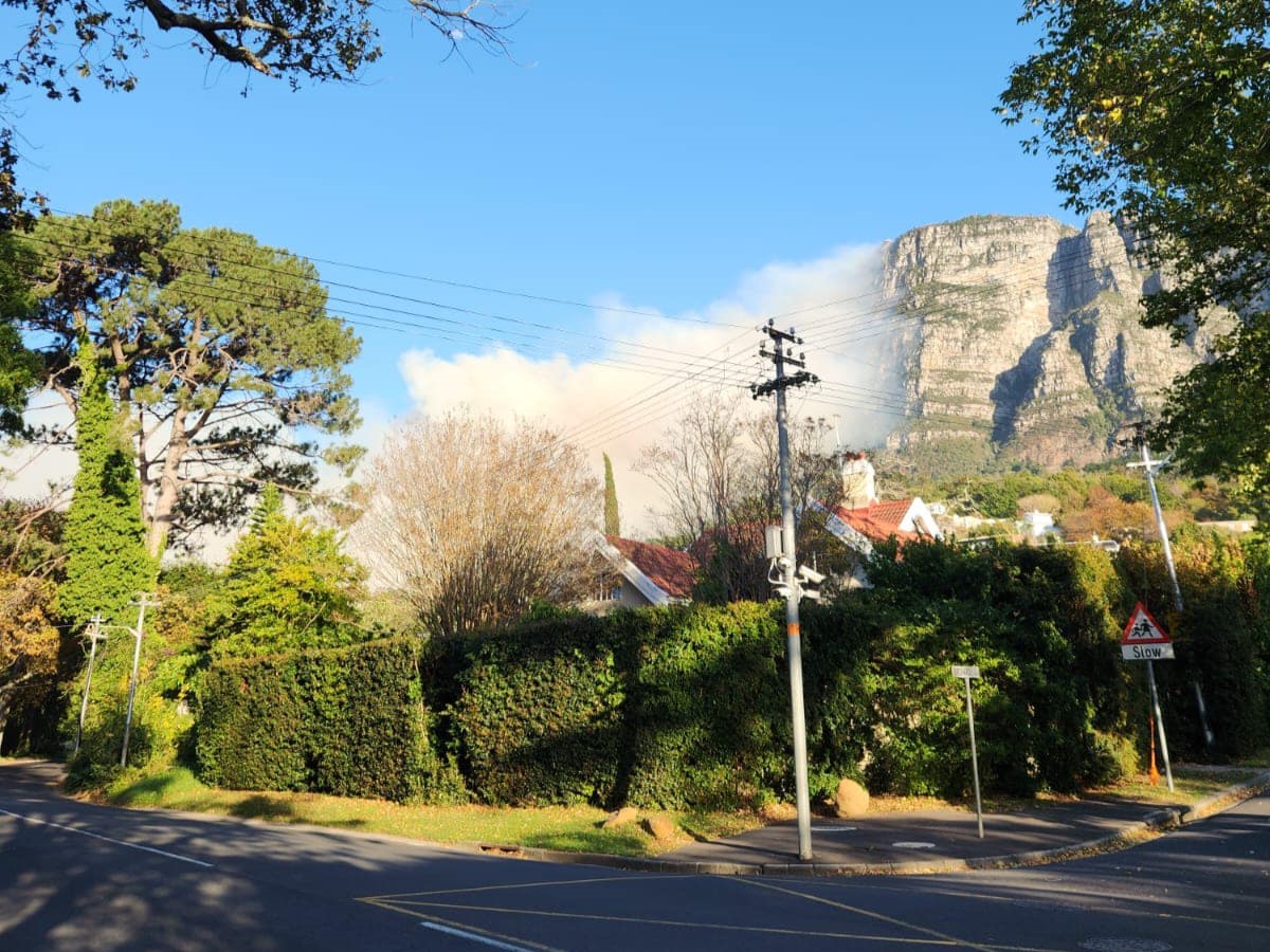 Table Mountain: Fire Above Skeleton Gorge, Several Hiking Areas ...