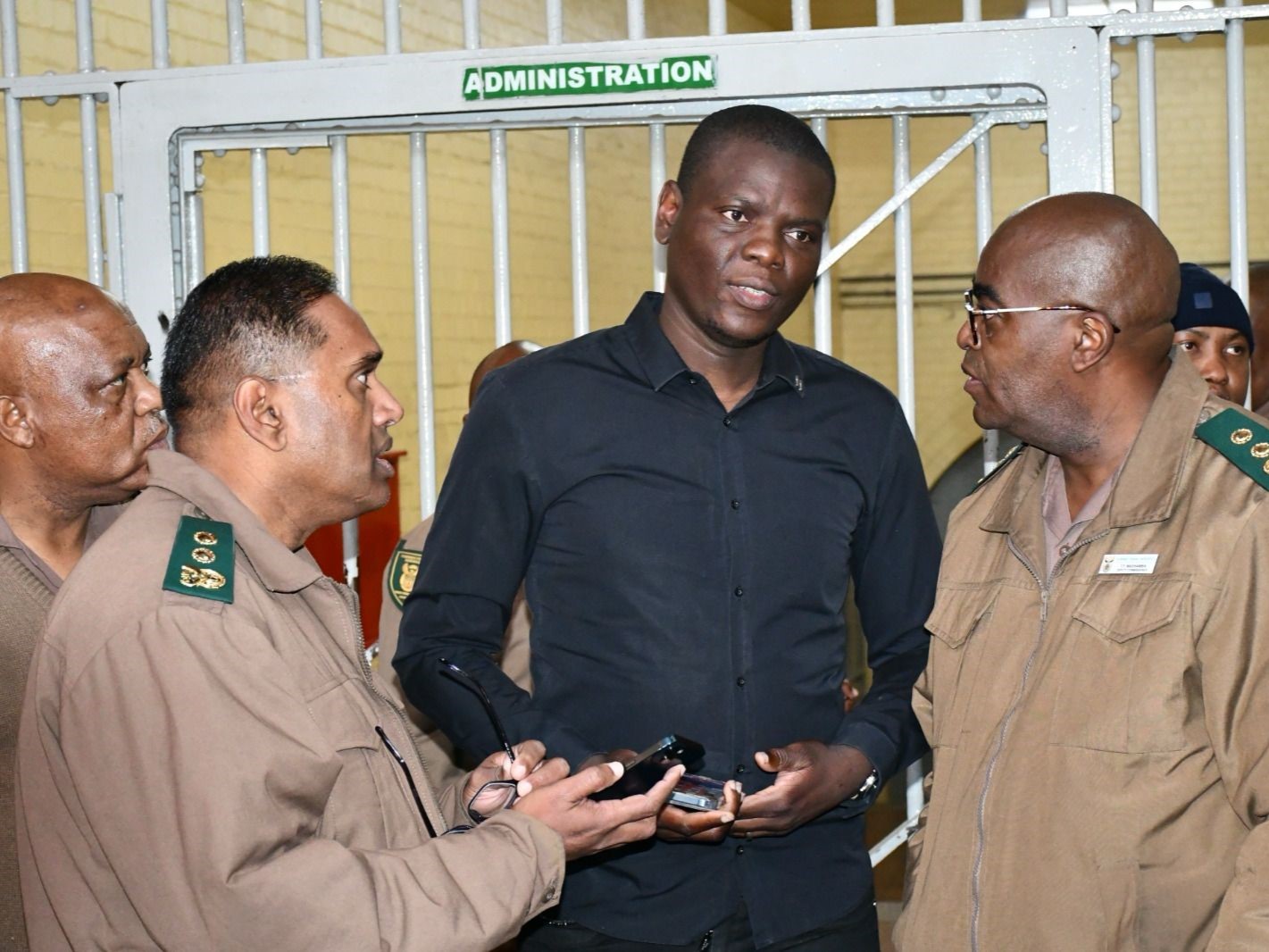 Justice Minister Ronald Lamola Ensures Inmates At Correctional Centres ...