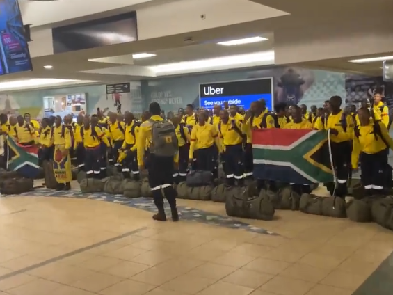 South Africa Deploys Over 200 Firefighters To Canada To Help Tackle ...