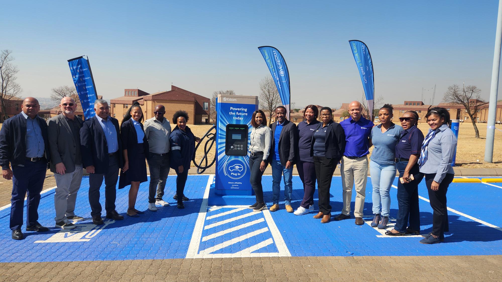 Eskom Unveils Electric Vehicle Charging Infrastructure - The Bulrushes