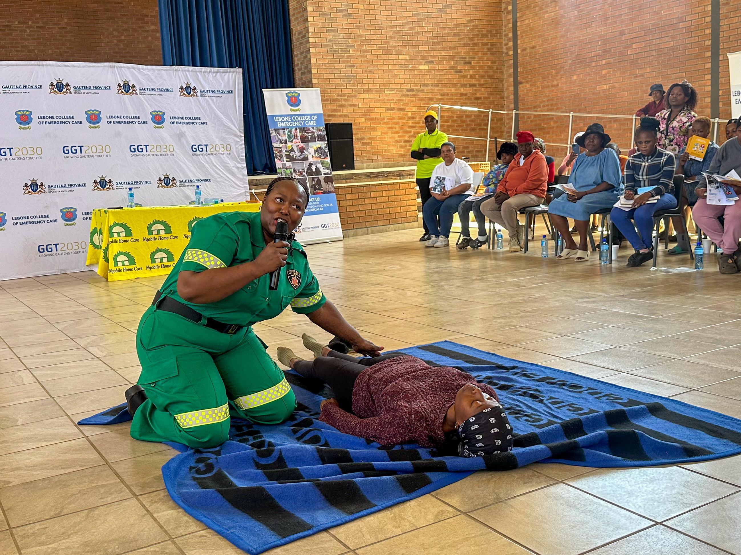 Gauteng Department Of Health Embarks On Training Women As First ...