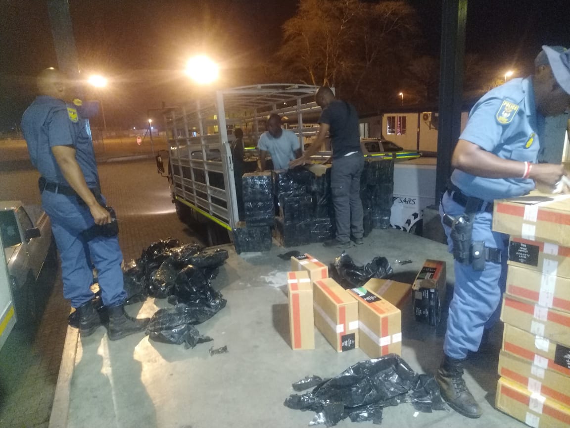 Musina Customs Officials, Police Seize Illicit Tobacco Products Worth ...