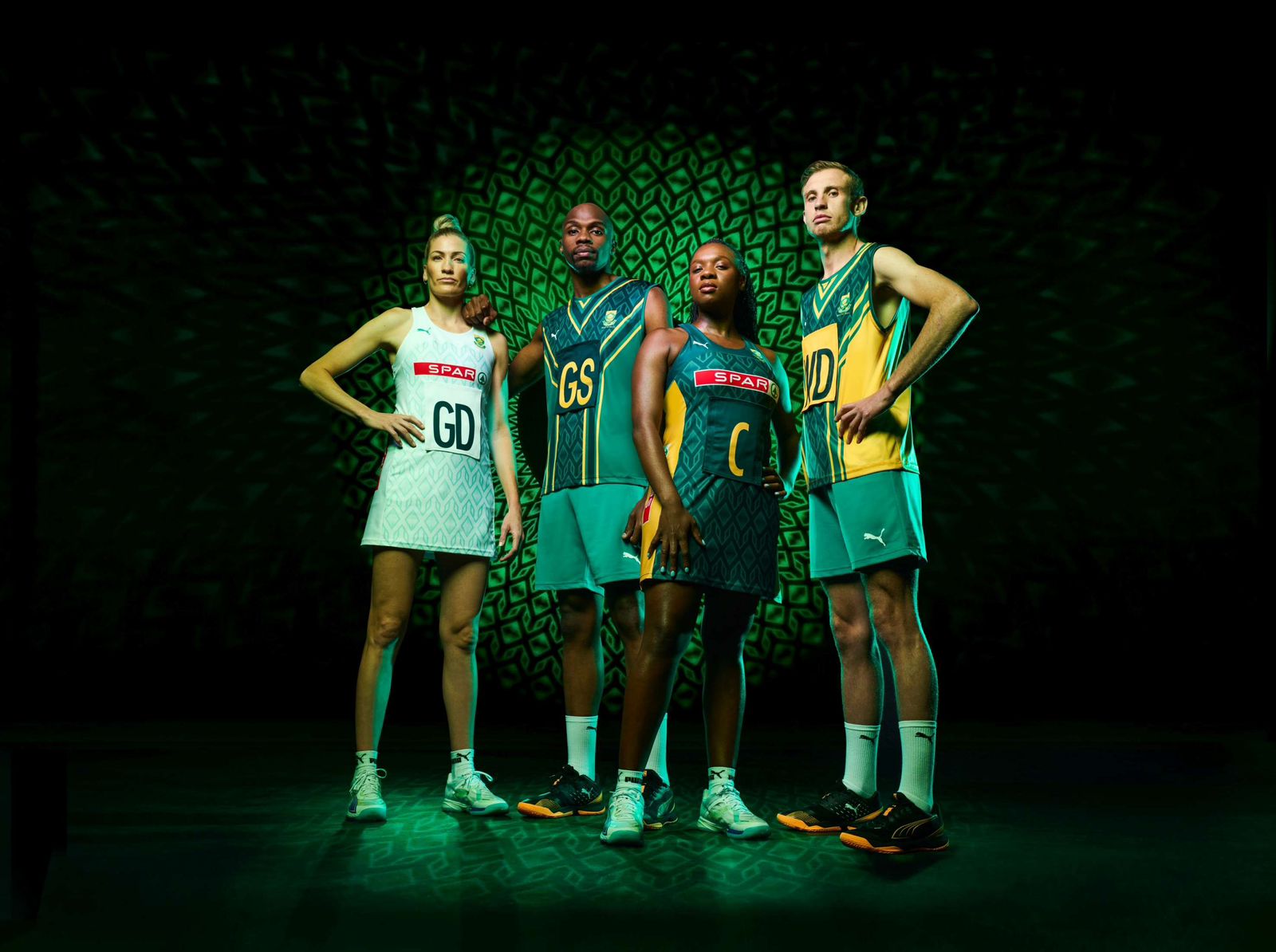 Netball SA Unveils New Puma Kit For Spar Proteas Women And Men's Teams ...