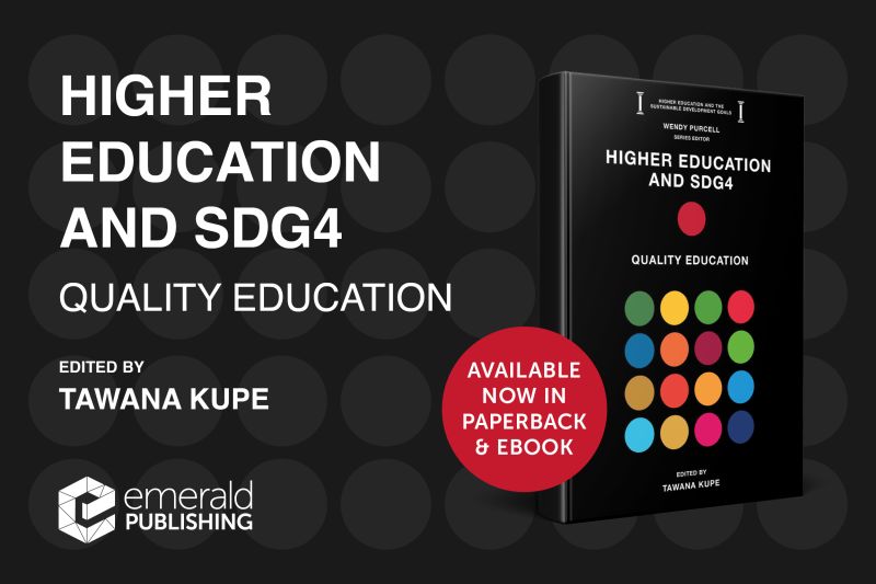 Professor Tawana Kupe's New Book 'Higher Education And SDG4' - Looks At ...