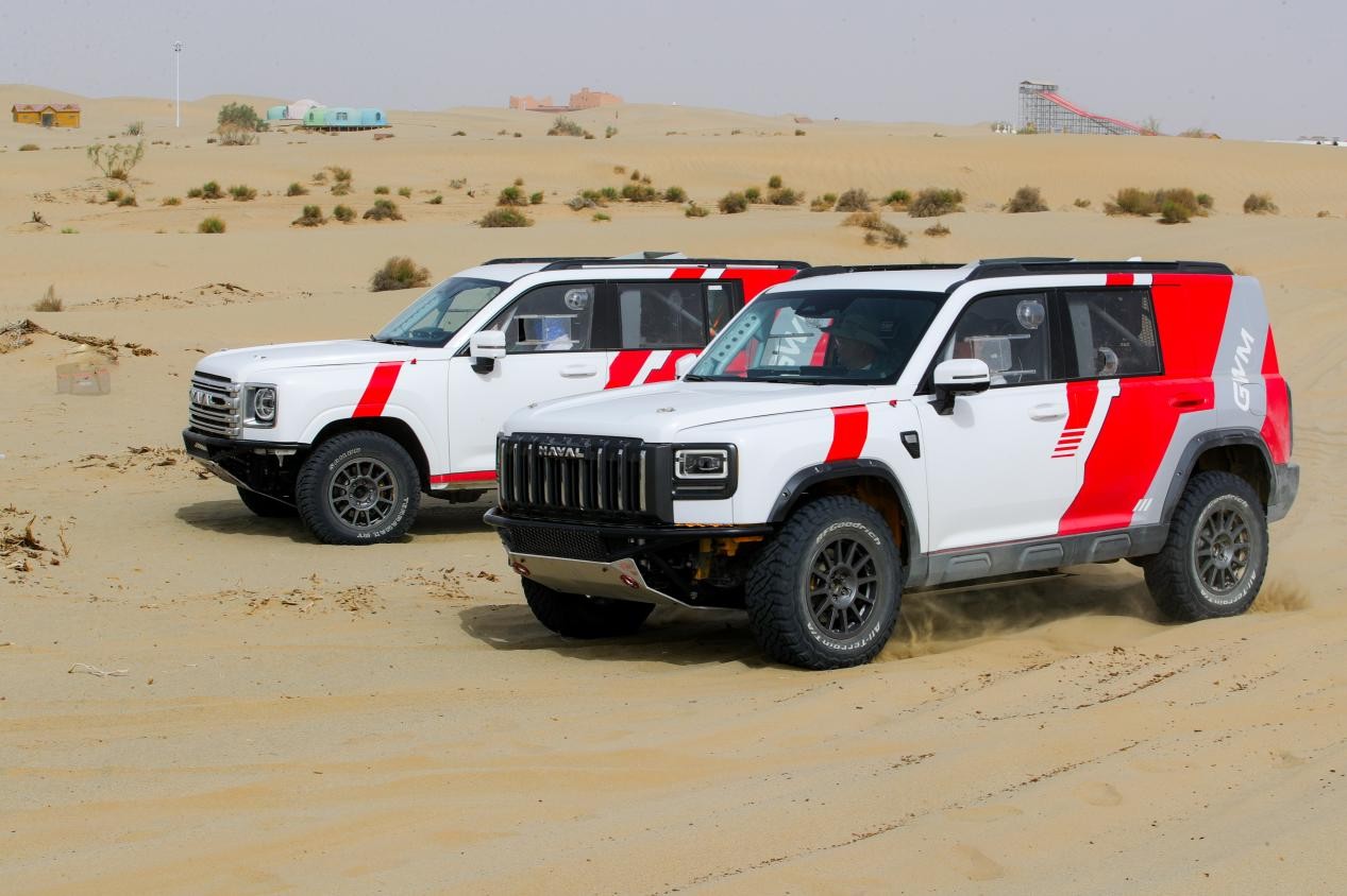 GWM Mass-Production Off-Road Fleet Competes In China’s Largest Desert ...