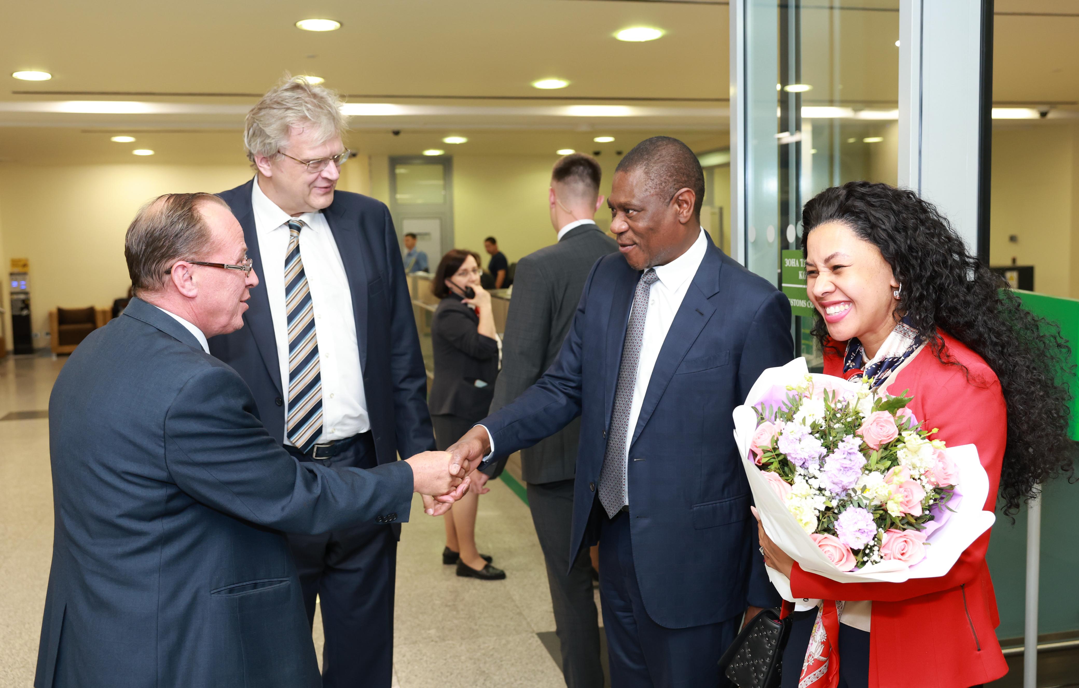 SA Deputy President Mashatile Arrives In Russia For Working Visit - The Bulrushes