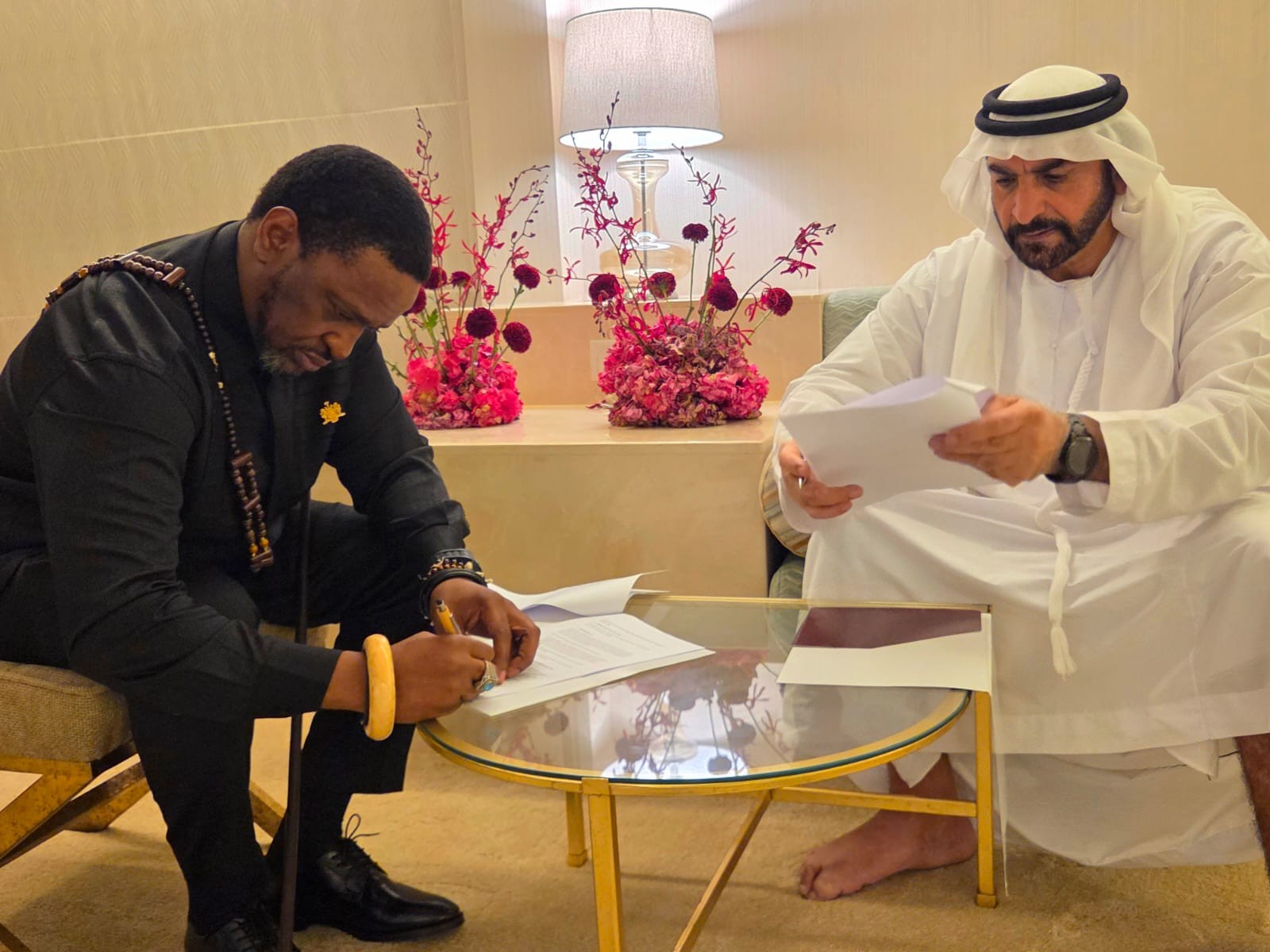 King Misuzulu kaZwelithini Visits His Highness Sheikh Alhassan Bin Ali ...