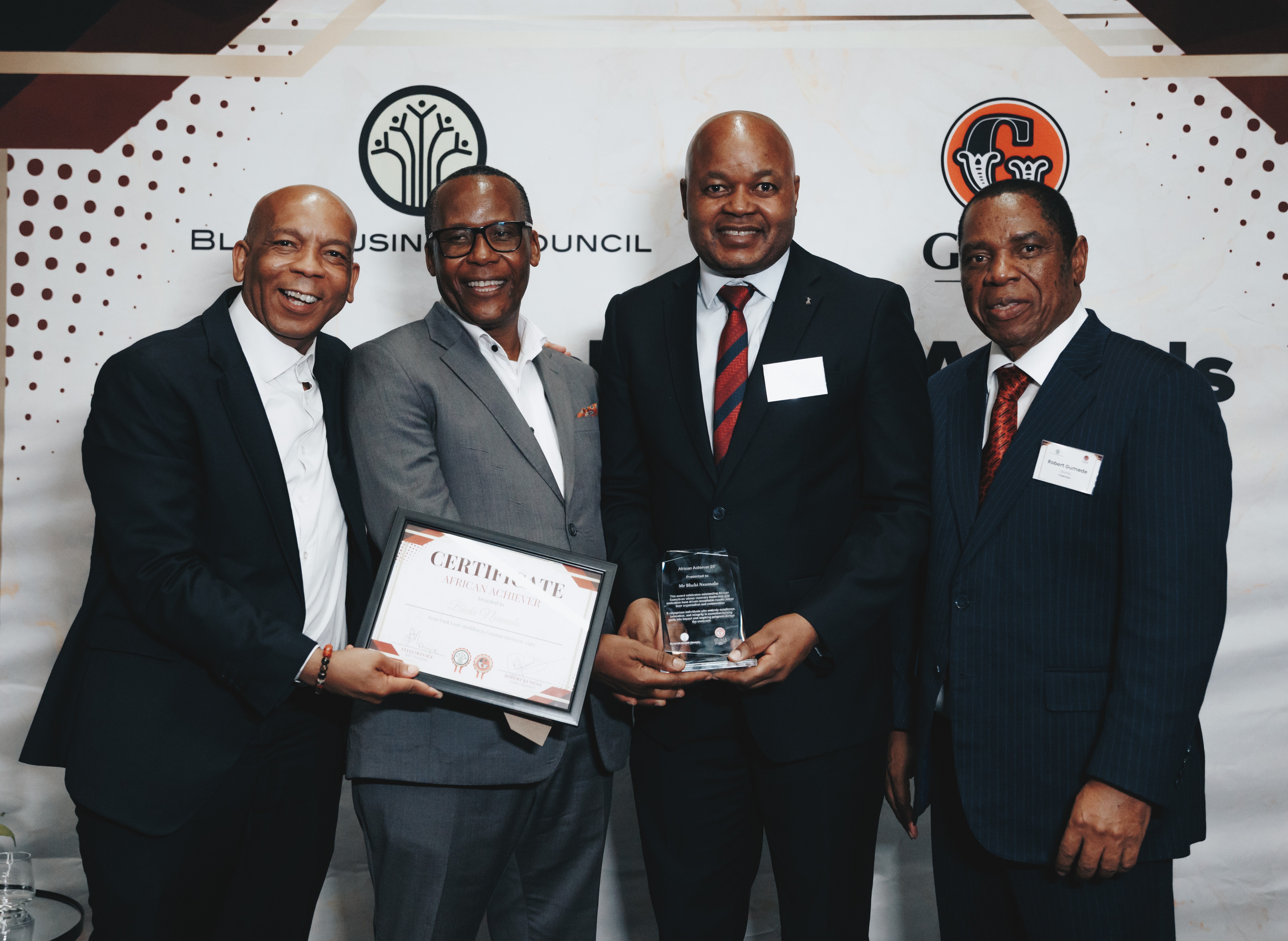 Black Business Council And Guma Group Celebrate Eskom Stability ...