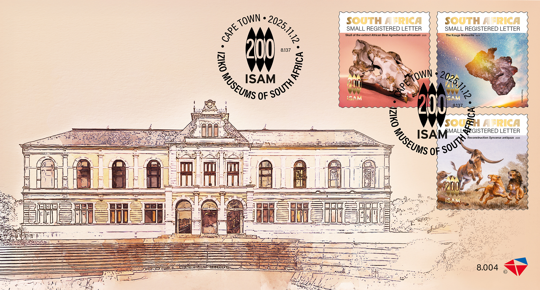 Post Office Commemorates 200th Anniversary Of Iziko Museum With Special ...