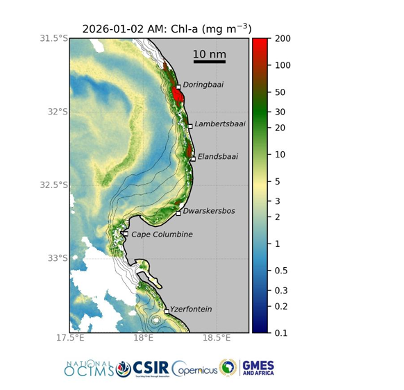 Satellite Imagery Reveals Clear 'Red Tide' in Walker Bay, Hermanus ...